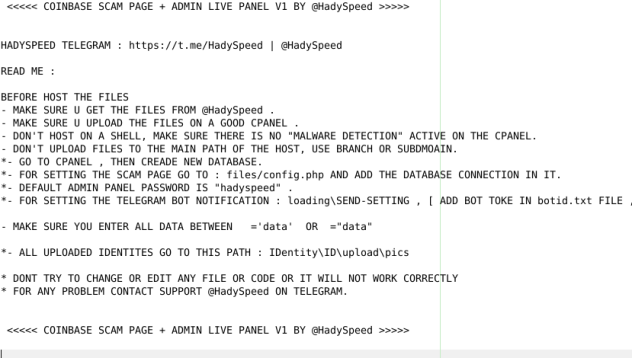 [Phishing kit] Coinbase phishing kit with live admin panel to bypass ...